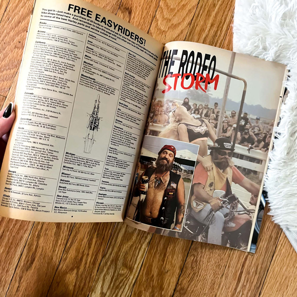 VINTAGE EASYRIDERS MAGAZINE : FEBRUARY 1991 – Fenton Fox